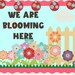 Spring Classroom Bulletin Board Set, We Are Blooming Here, Teacher ...