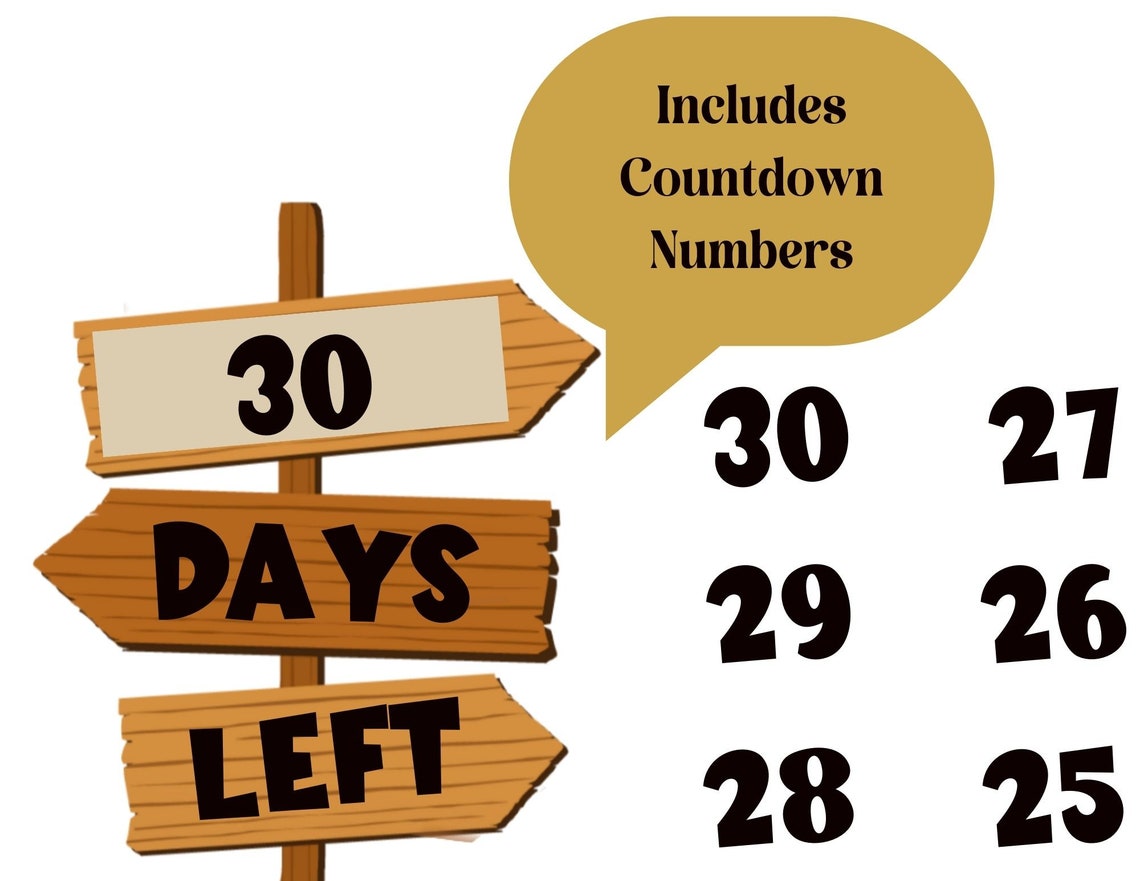 School Countdown Bulletin Board Decorations, Smores Classroom Bulletin ...