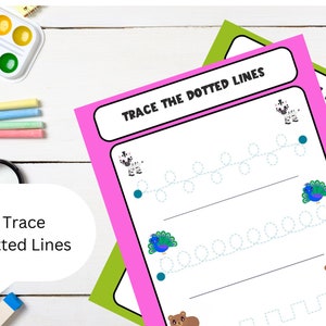 Tracing Busy Book, Preschool Busy Book, Tracing Printables ...