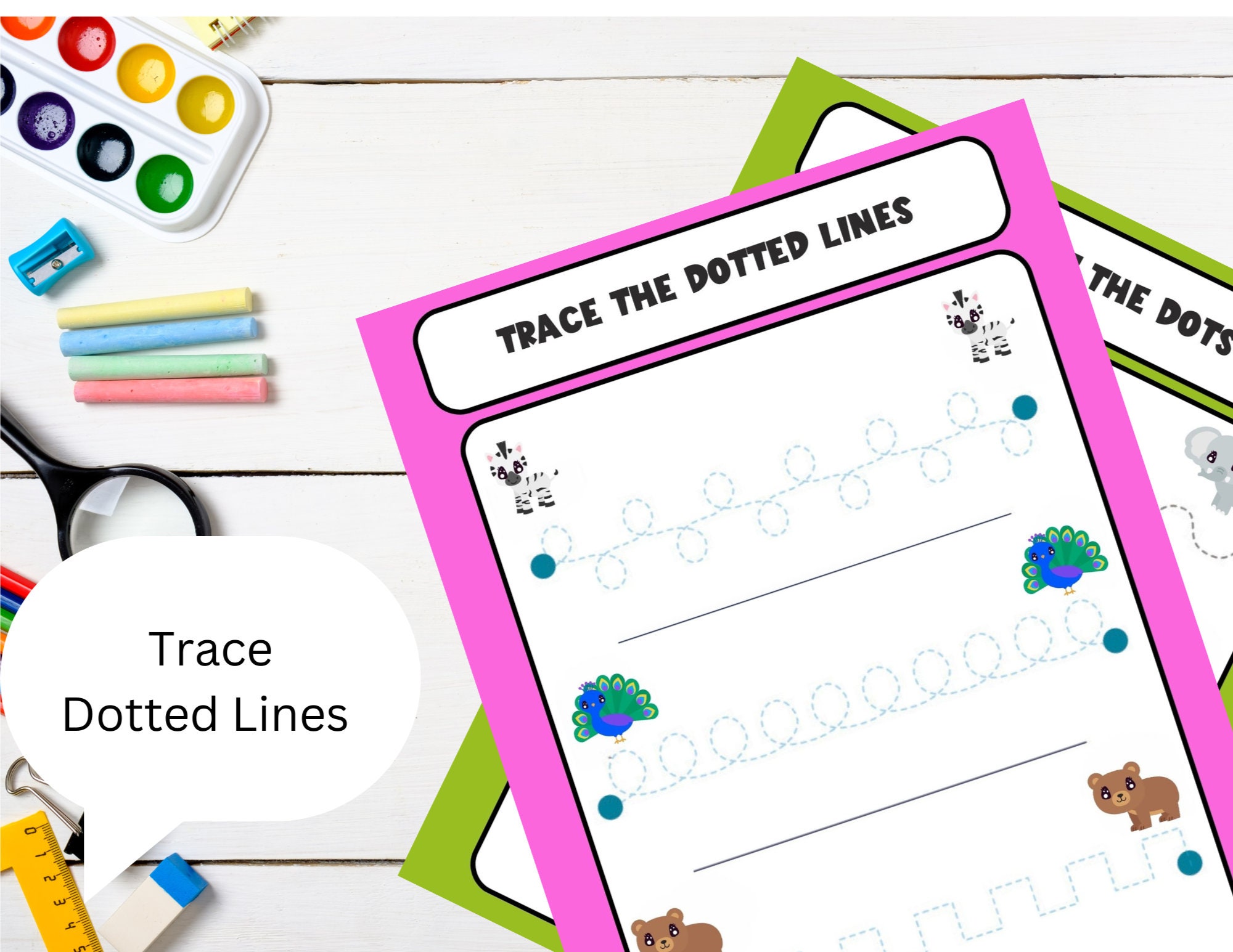 Tracing Busy Book, Preschool Busy Book, Tracing Printables ...