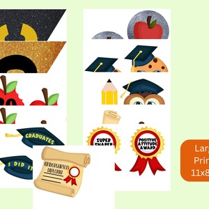 Kindergarten Graduation Bulletin Board Set, Printable Decor & Countdown ...