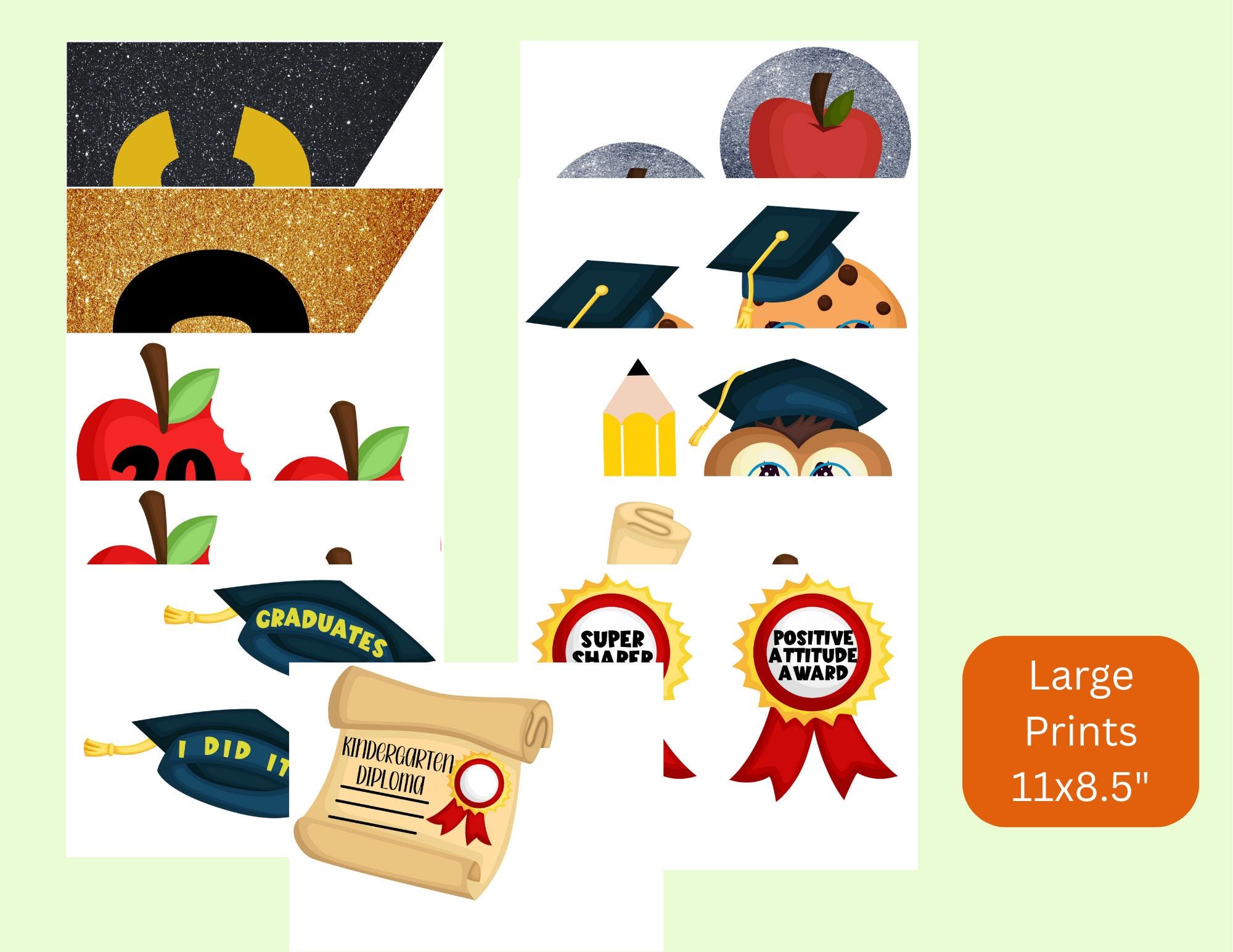 Kindergarten Graduation Bulletin Board Set, Printable Decor & Countdown ...