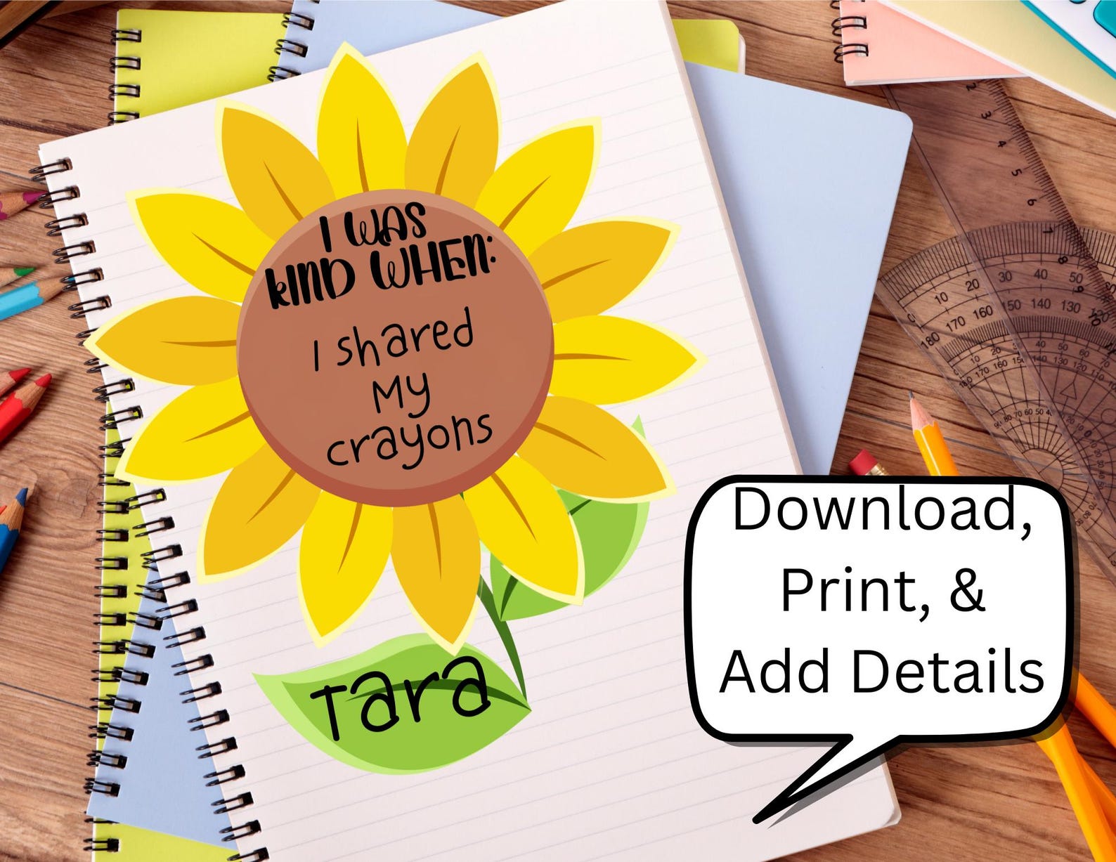 Spring Classroom Bulletin Board Set, Plant Kindness, Teacher Printable ...