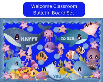 Ocean Under the Sea Back to School Bulletin Board - Etsy
