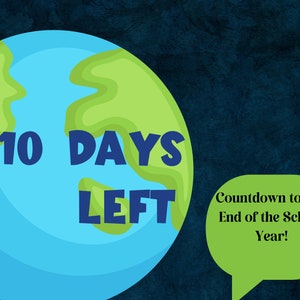 Summer Classroom Bulletin Board, Summer Countdown Bulletin, Teacher ...