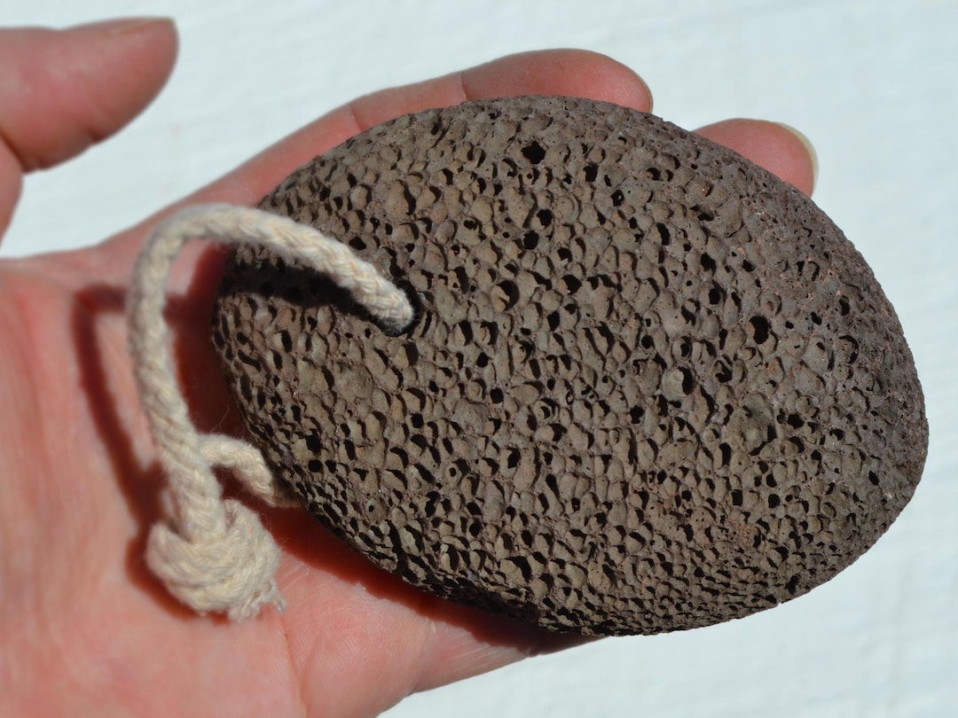 Pumice Stone Natural Volcanic Lava Exfoliating Buffer Body Brush Self ...