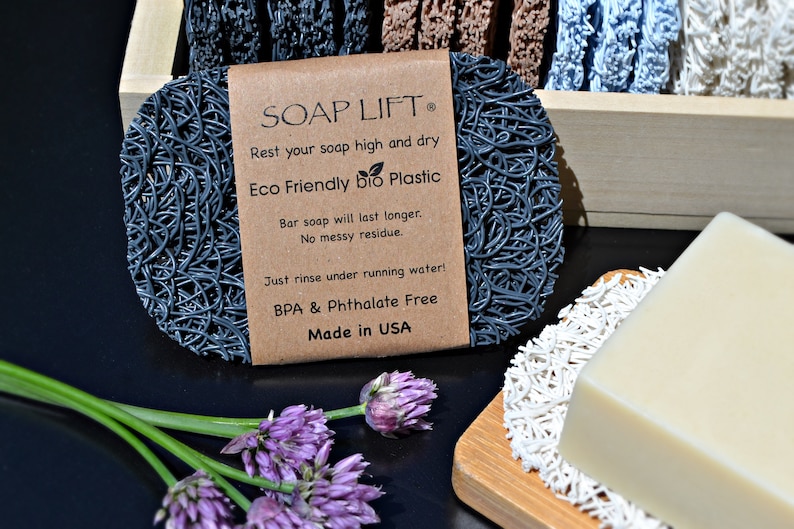 Soap Lifts® Bar Soap Holder free Shipping Color: Dark Grey | Etsy