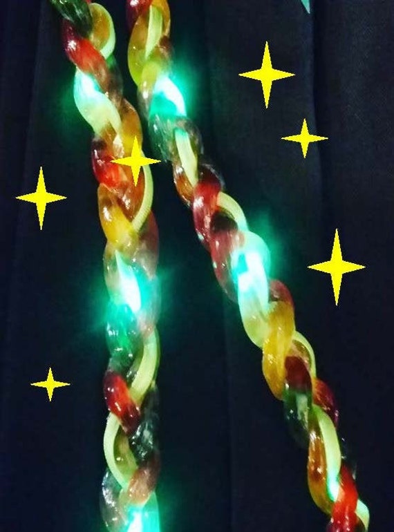 LED Light-up Yummy Gummy Lei - Etsy