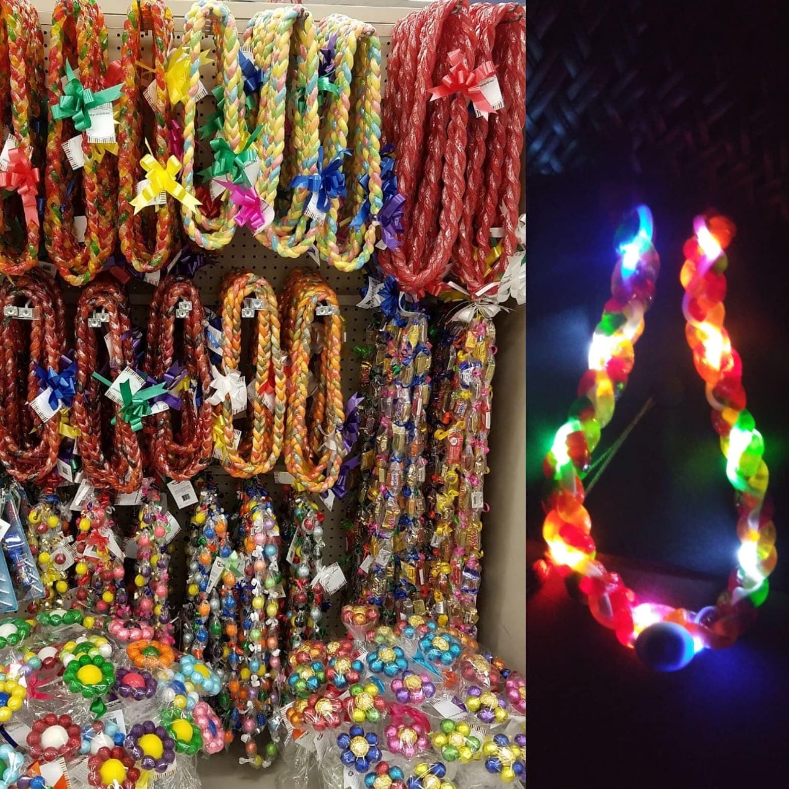 LED Light-up Yummy Gummy Lei - Etsy