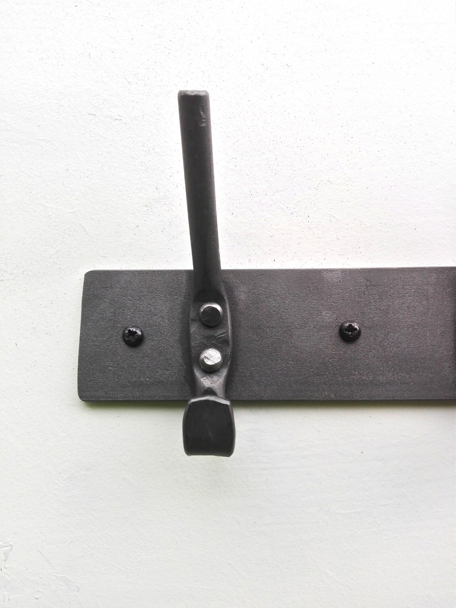 Hand Forged, Coat Hook Rack, Made to Measure, Bespoke, Handmade in the ...