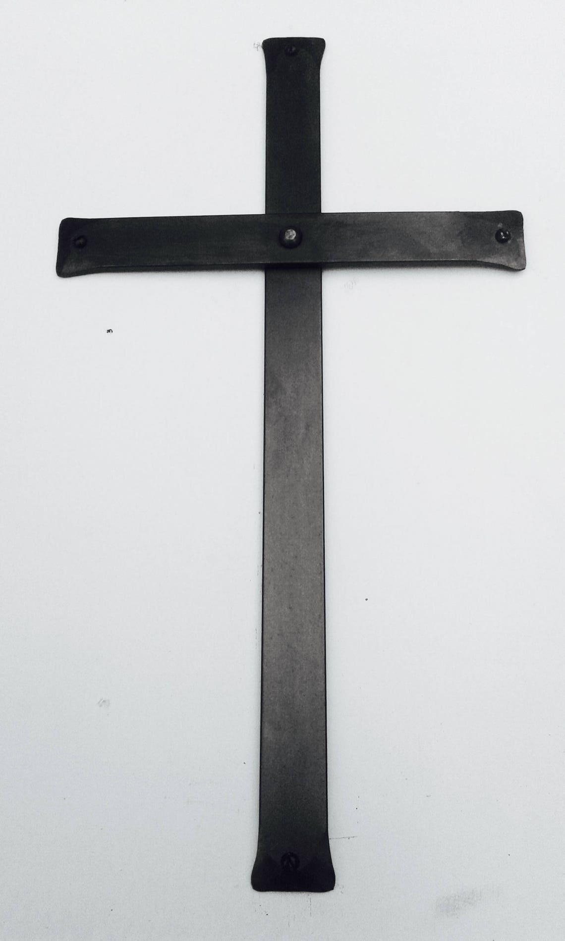 Iron Cross Wall Mounted Cross Crucifix Uk Hand Made Extra - Etsy UK