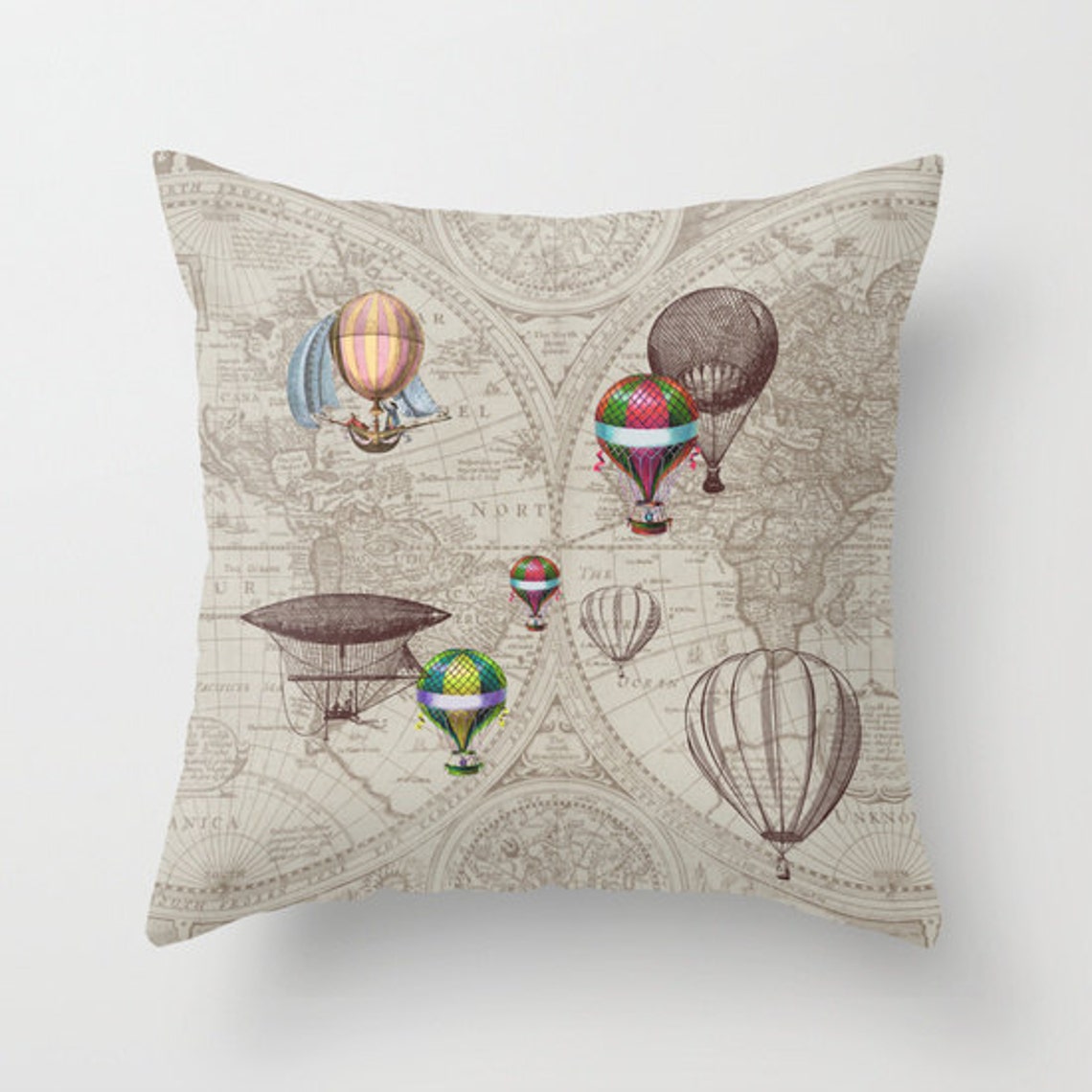Hot Air Balloon Style Shower Curtain balloon - Etsy