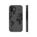 Black on Black Map of the World Case Mate Tough Phone Cases - Etsy