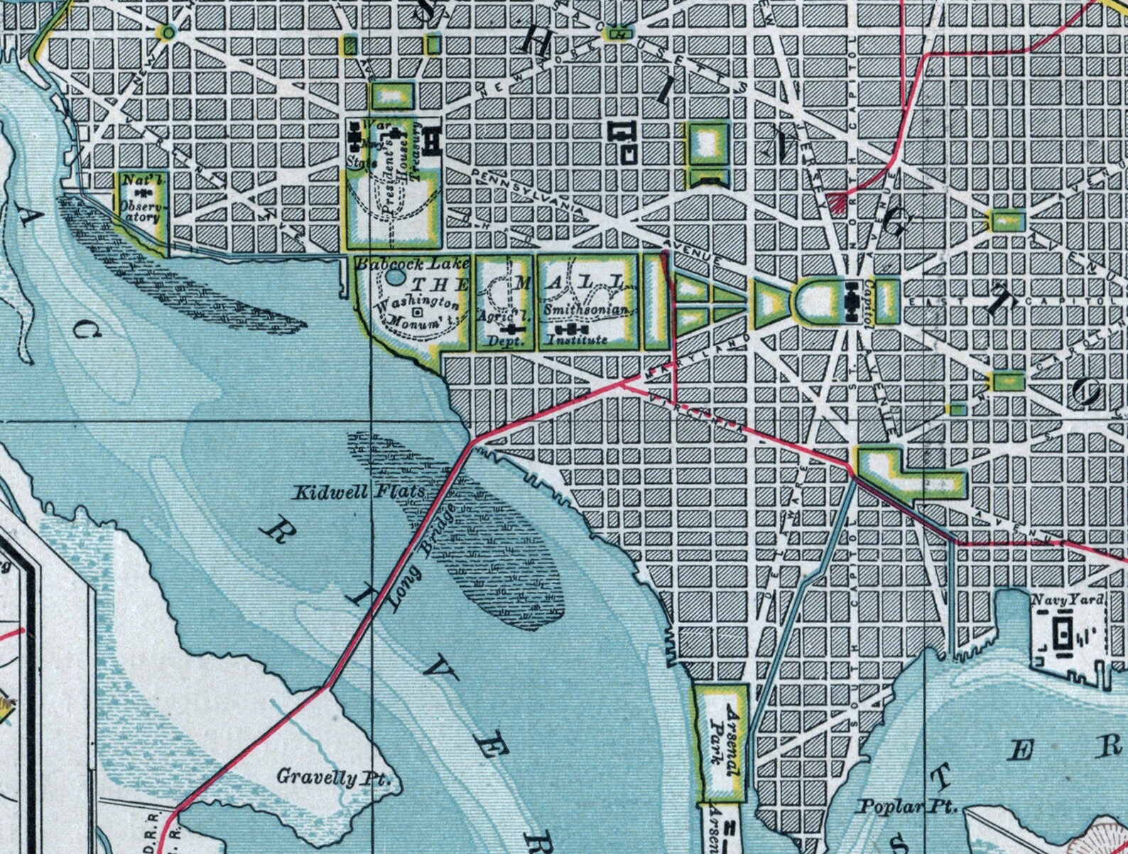 Washington DC Map Wall Tapestry Wall Hanging Washington DC - Etsy