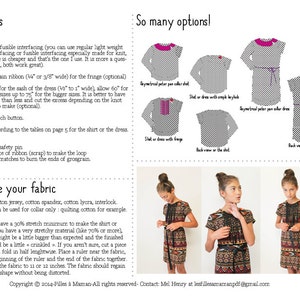 Mimi Dress and Shirt Pattern - Etsy
