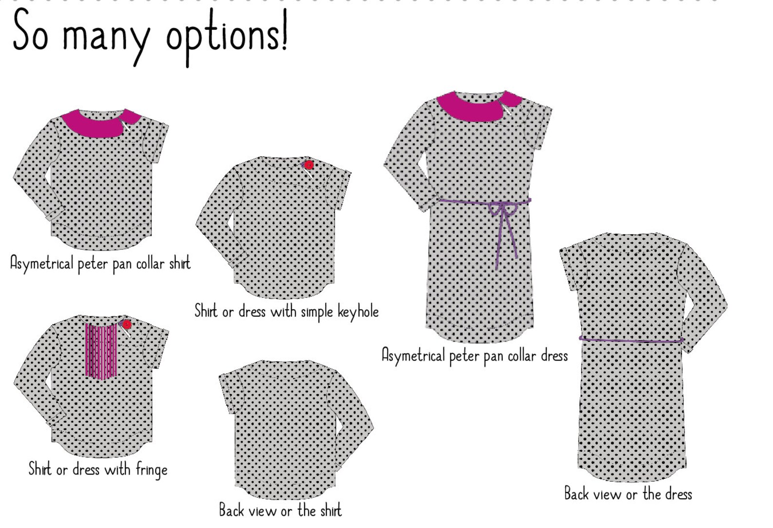 PDF Pattern of the Mimi Dress and Shirt for WOMAN - Etsy