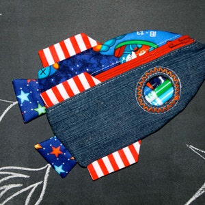Hubert's Rocket Pencil Case PDF Pattern - Etsy