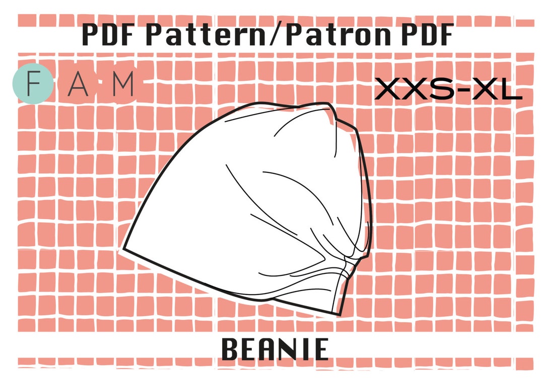 PDF Pattern of the Beanie - Etsy