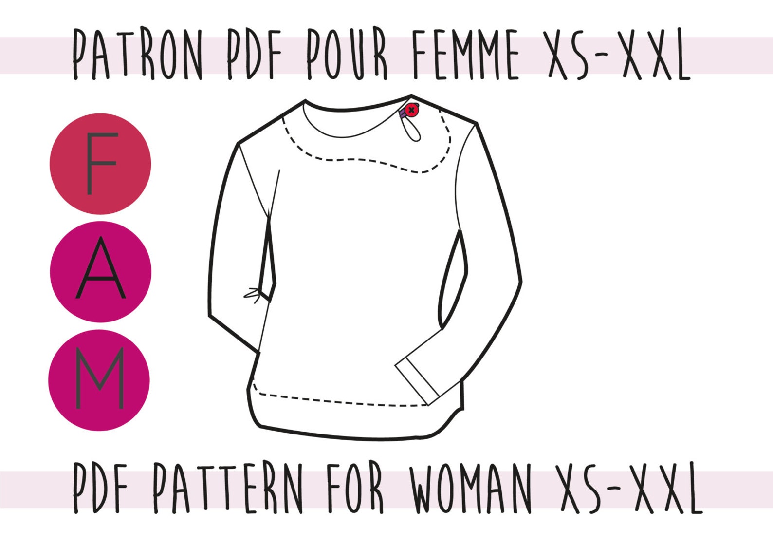 PDF Pattern of the Mimi Dress and Shirt for WOMAN - Etsy