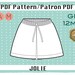 PDF Pattern of the Jolie Skirt 12m-14 - Etsy