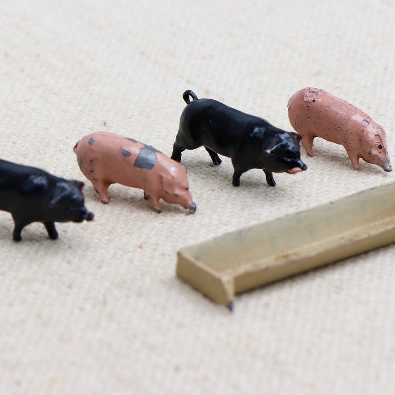 Pigs in Trough - Etsy