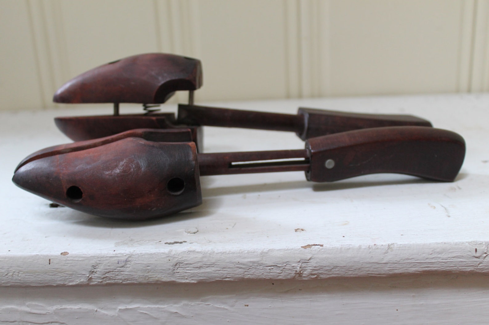 1950s Pair of Wood Shoe Trees/ Vintage Shoe Lasts/ Wooden Shoe - Etsy