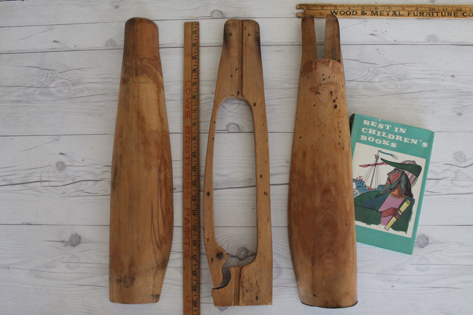 1920s Wood Boot Leg Form 3 Piece Cobbler Tool Antique Wooden - Etsy