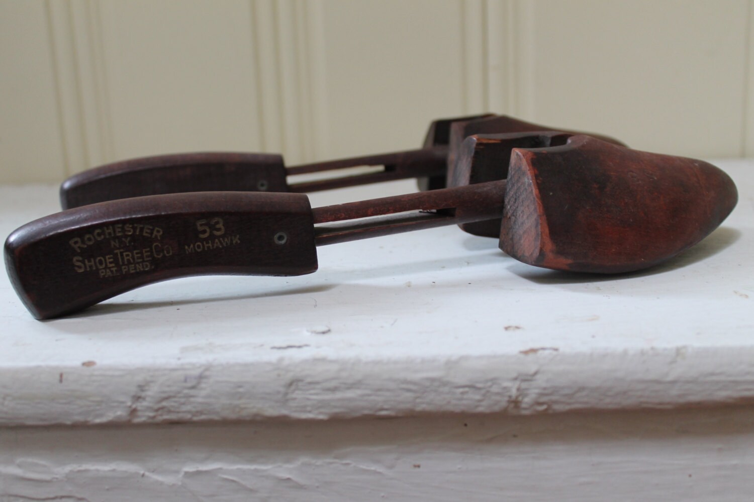 1950s Pair of Wood Shoe Trees/ Vintage Shoe Lasts/ Wooden Shoe - Etsy