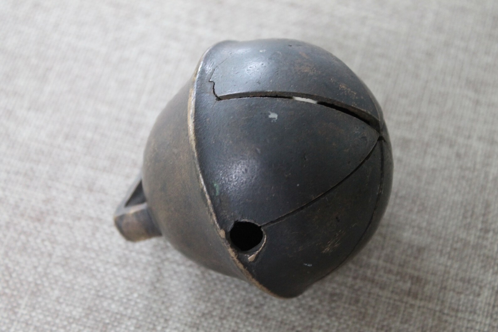 Vintage Extra Large Bronze Sleigh Bell Antique Sleigh Bell - Etsy