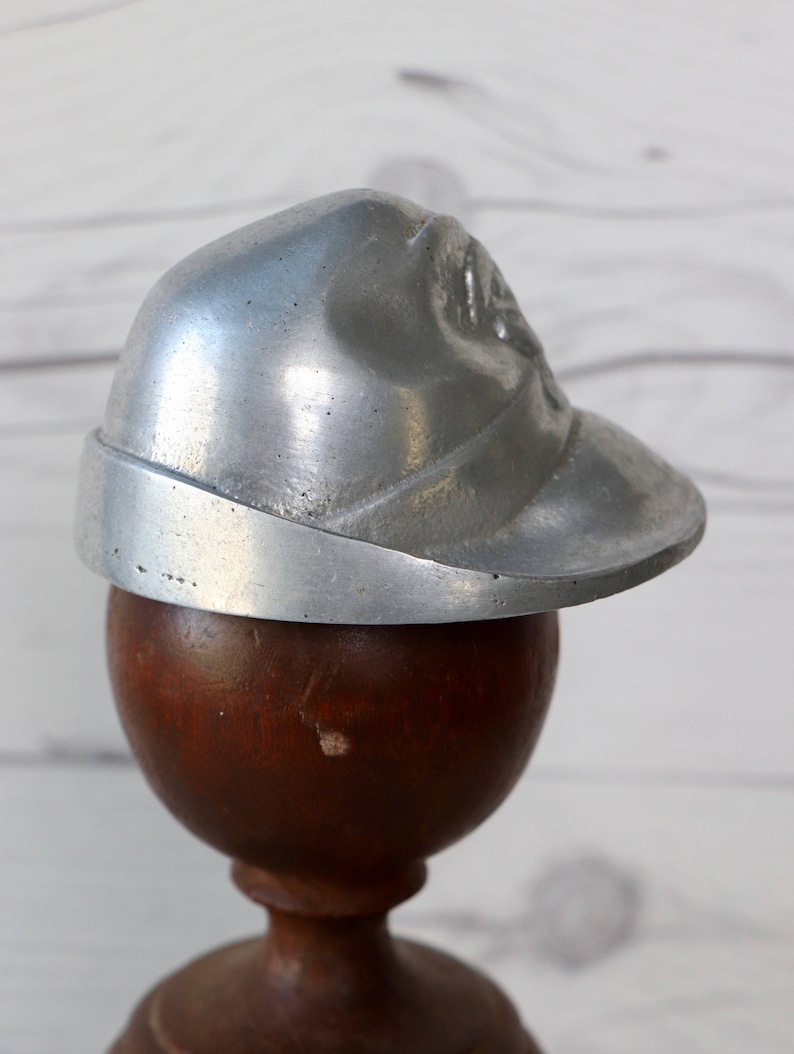 Vintage 1940's Small Metal United States Military Replica Hat, Vintage ...