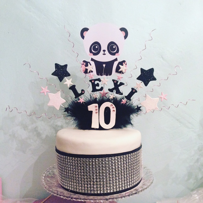 Panda Toppers - Etsy