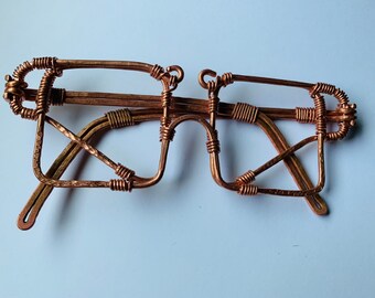 Square Wire Frame Glasses - Etsy