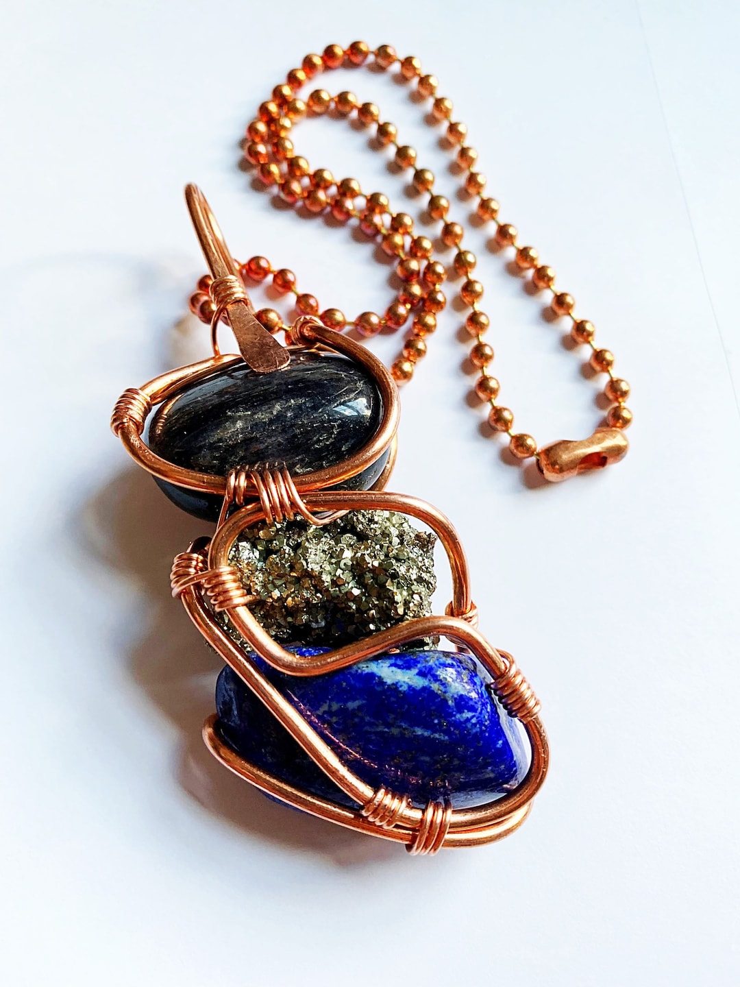 Crystal Amulet// Combination Stones - Etsy