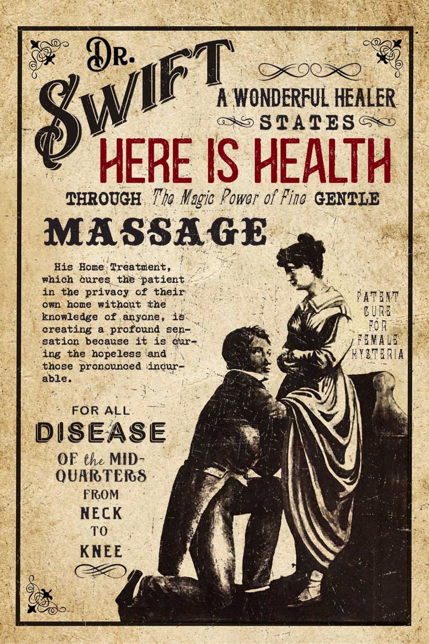 Hysteria Treatment 1800s
