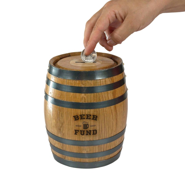 Barrel Bank - Etsy