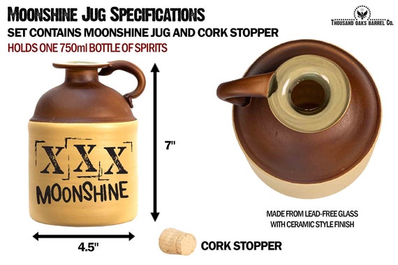 Custom Moonshine Jugs