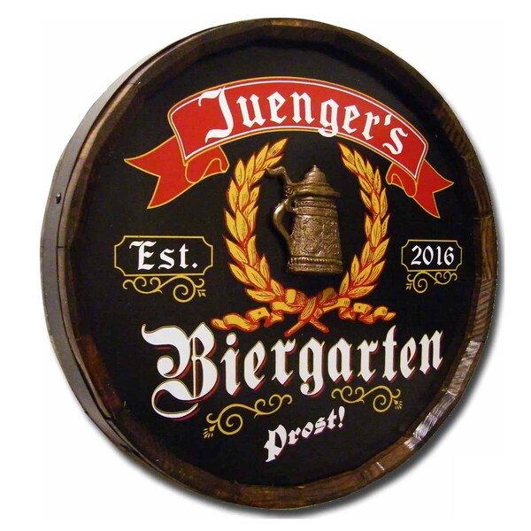 Biergarten Sign - Etsy