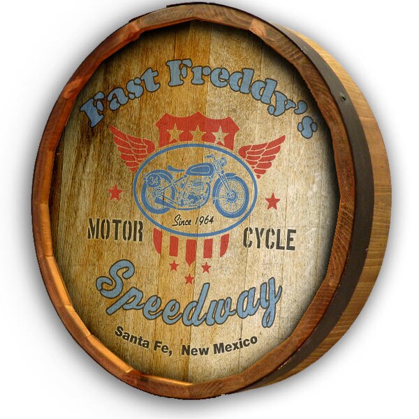 Motorcycle Clubhouse Sign - Etsy