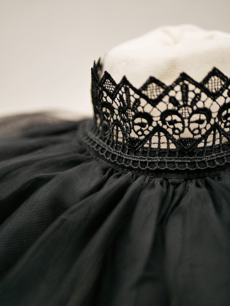 Ruffled Renaissance Collar elizabeth Goth - Etsy
