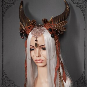 Horned God Headdress - Etsy