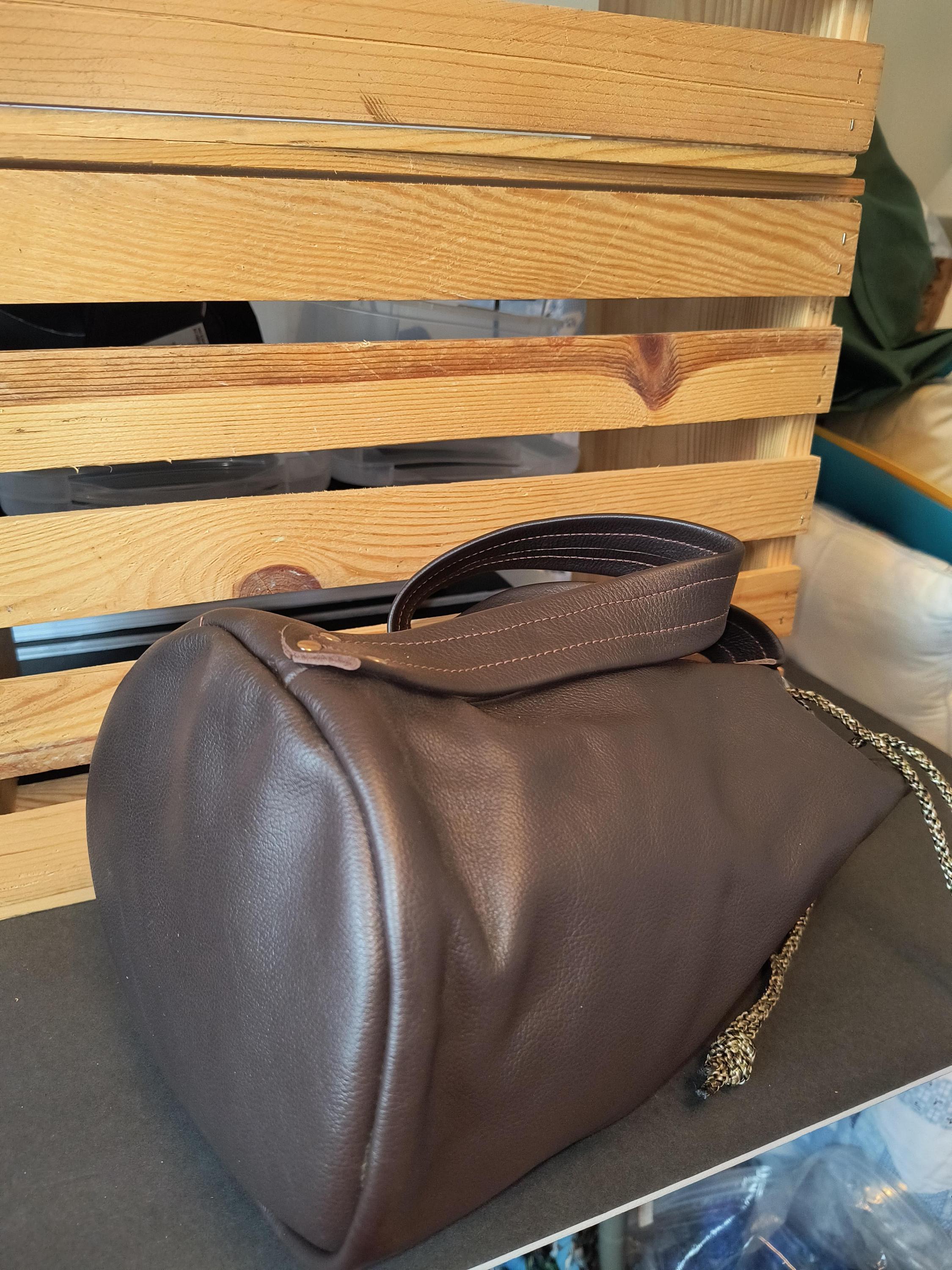 Draw String Shoulder Bag Handmade in U.S.A. - Etsy