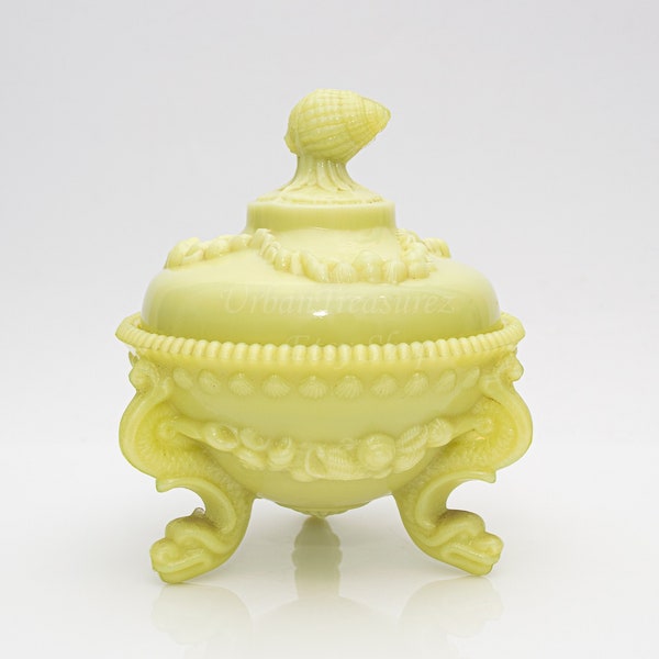 Yellow Milk Glass - Etsy