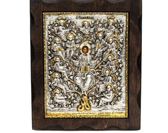 Jesus Tree of Life Icon - Etsy