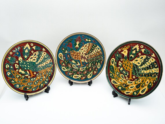 Decorative Trays Home & Living Mosaic Enamel Tray Ring Enamel Trinket ...
