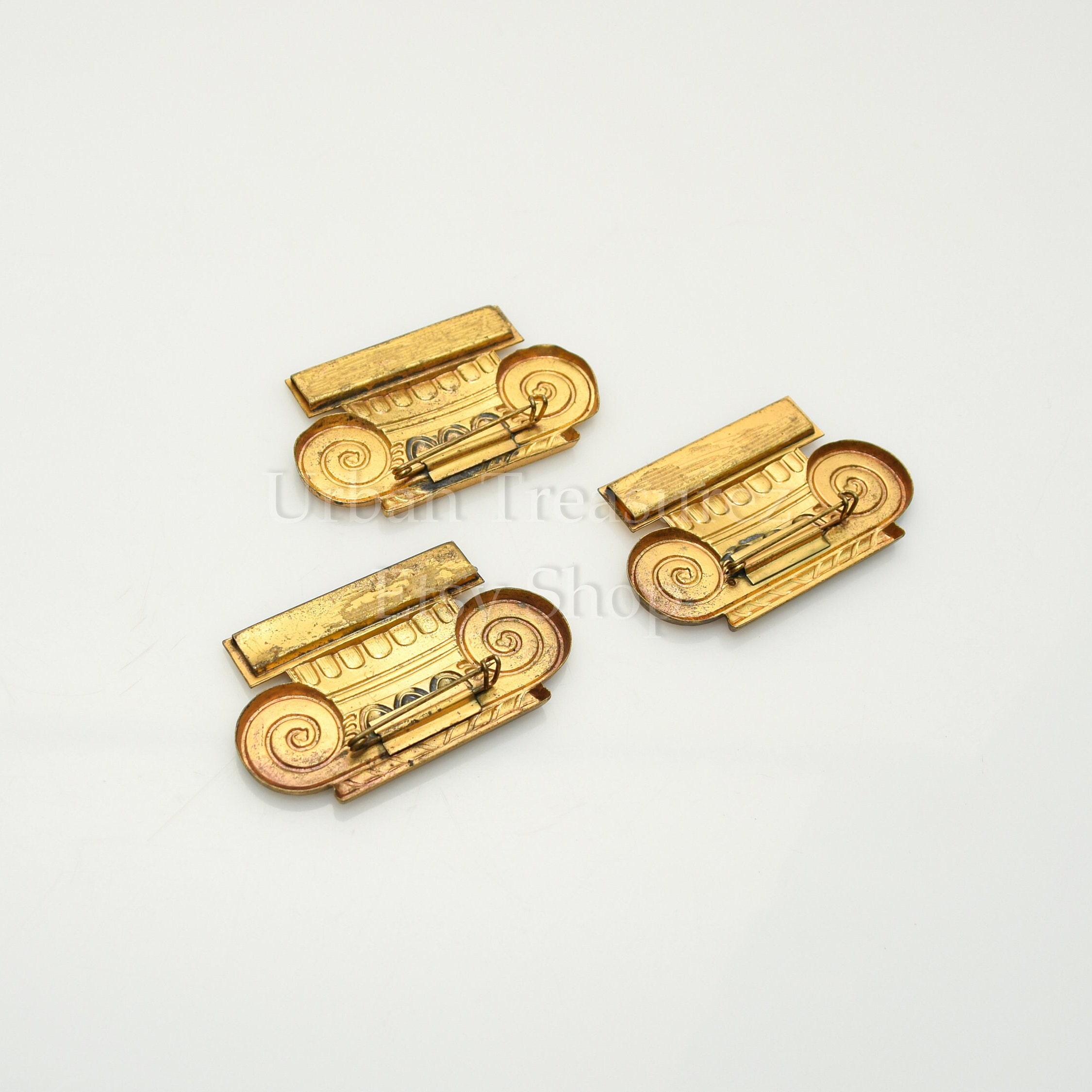 Vintage Name Badge Staff - Winner Gift Championship Lot of 3 ...