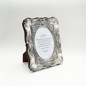 Sterling Silver Picture Frame Silversmith Made Solid Silver 950 Elegant ...