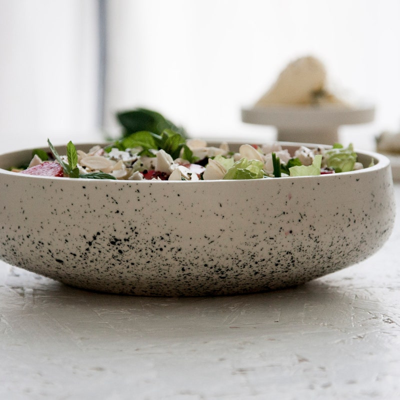 Salatschussel Keramik Gross