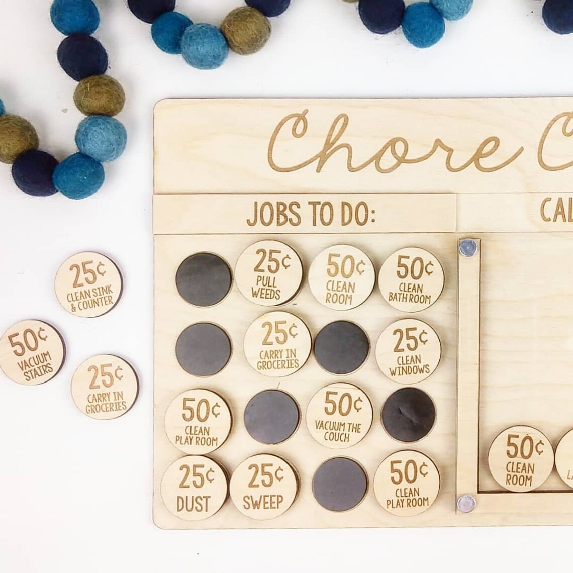 Chore Chart Instructions and Supply List SVG and .studio - Etsy