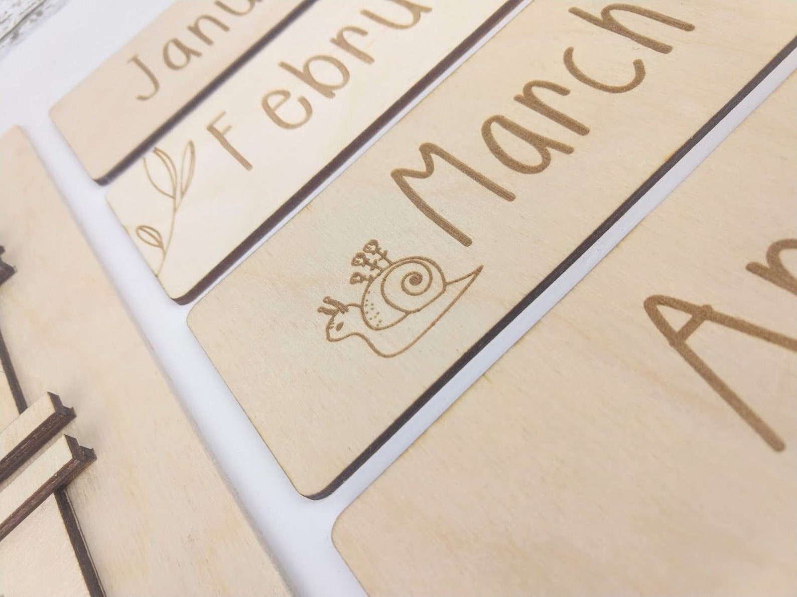 Wood Tile Calendar, Homeschool, Charlotte Mason, Cut File- SVG, PDF ...