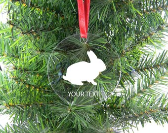 Christmas rabbit | Etsy